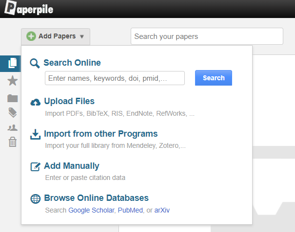 MendeleyからPaperpileへ移行してみた【文献管理ソフト比較】 - 脳内ライブラリアン